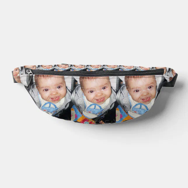 Customize Your custom photos pattern Fanny Pack | Zazzle