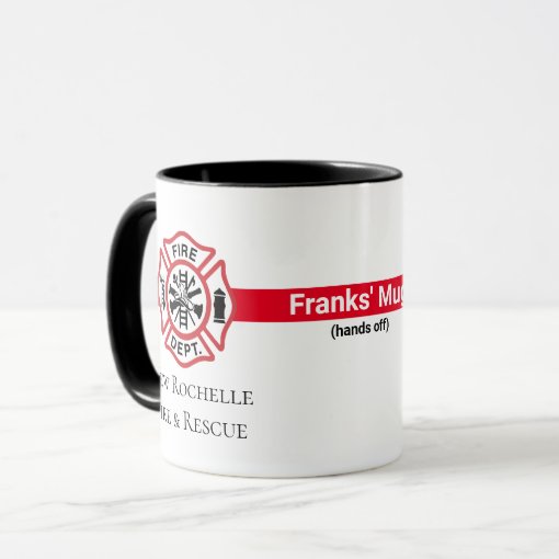 Customize Your Fire Department Firefighter Mug | Zazzle