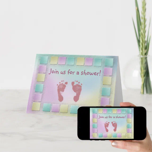 Customize your own baby shower card | Zazzle