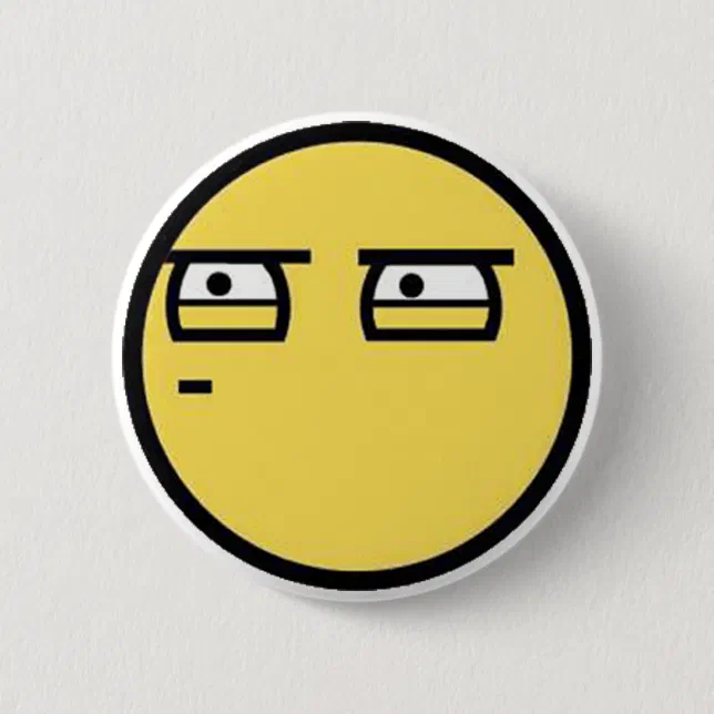 Customize Your Own: Glare Face Button | Zazzle