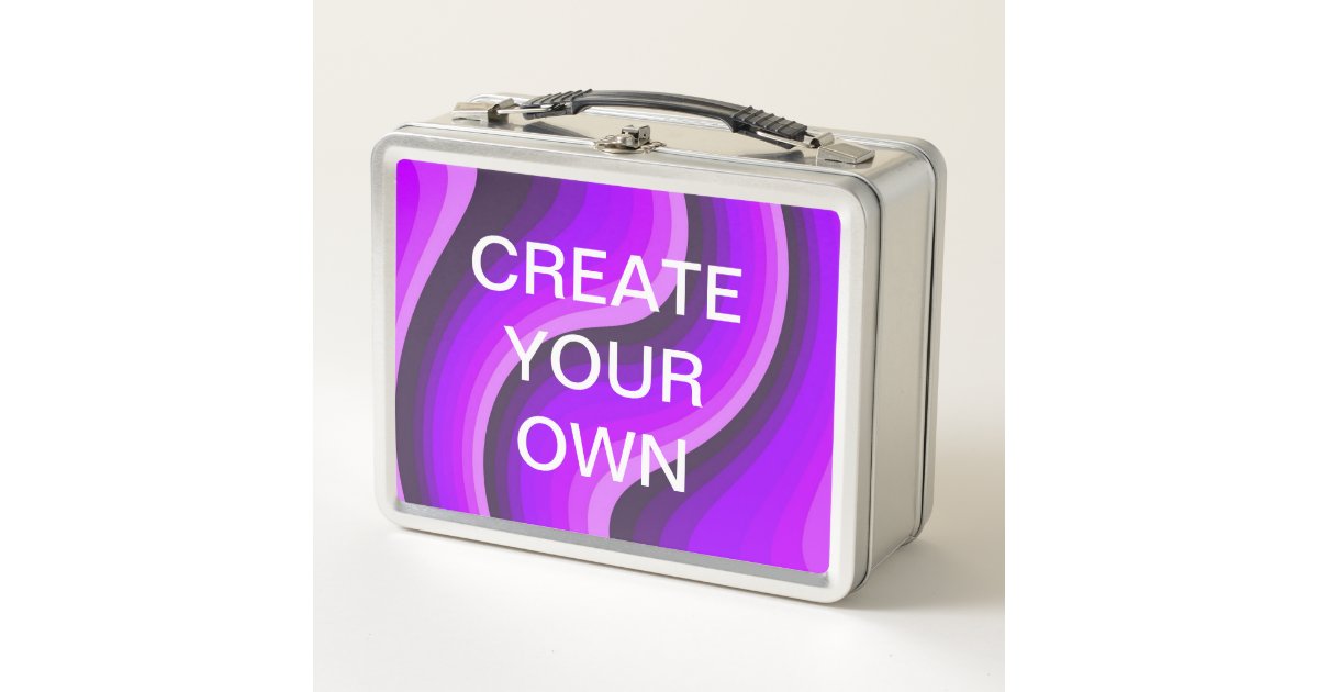 Customize your own lunch box | Zazzle