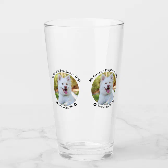 Customize Your Own Personalized Photo & Name on Glass | Zazzle
