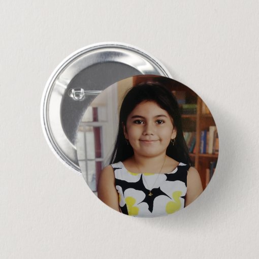 Customize your own photo pinback button | Zazzle