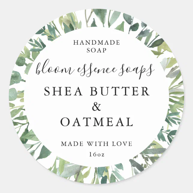 Customizeable Soap Stickers | Zazzle