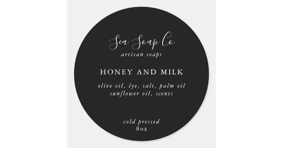 Customizeable Soap Stickers | Zazzle