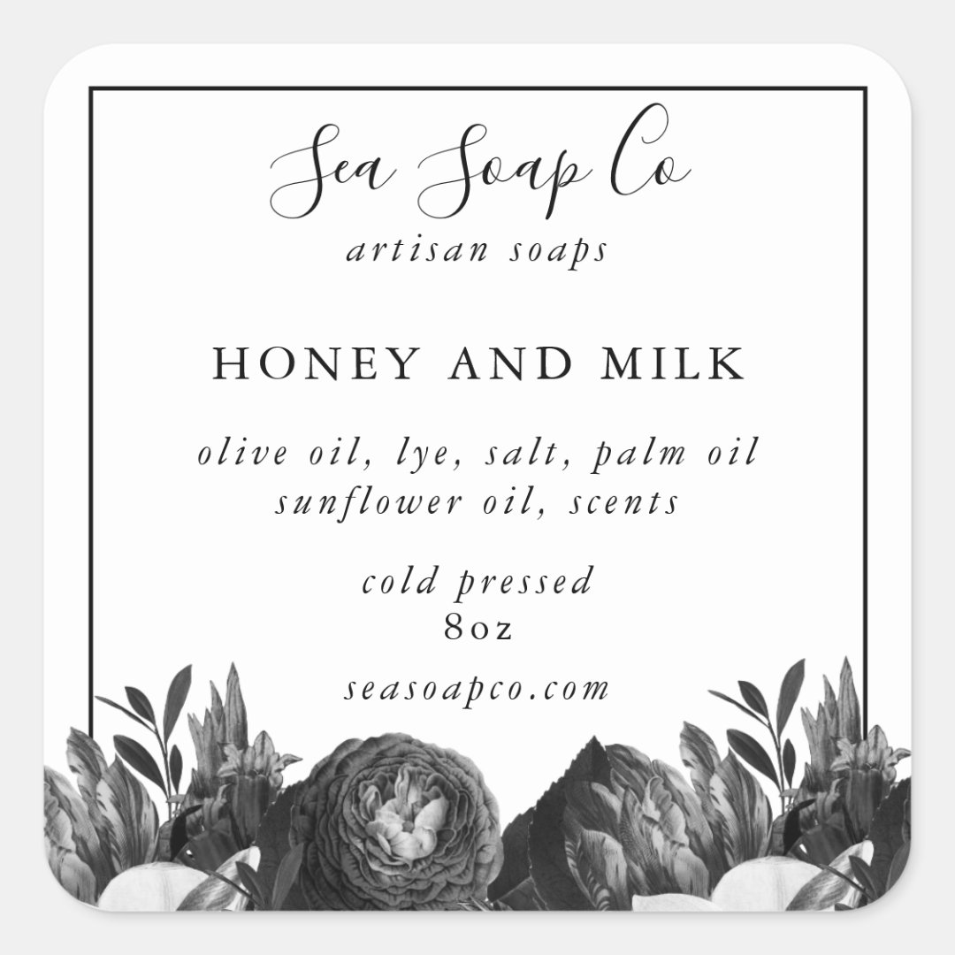 Customizeable Soap Stickers | Zazzle