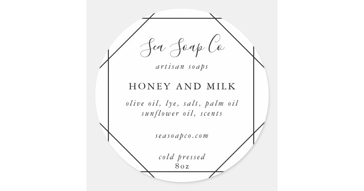 Customizeable Soap Stickers | Zazzle