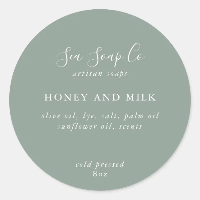 Customizeable Soap Stickers | Zazzle