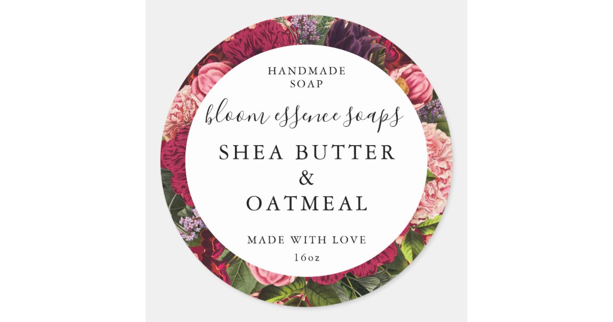 Customizeable Soap Stickers | Zazzle.com