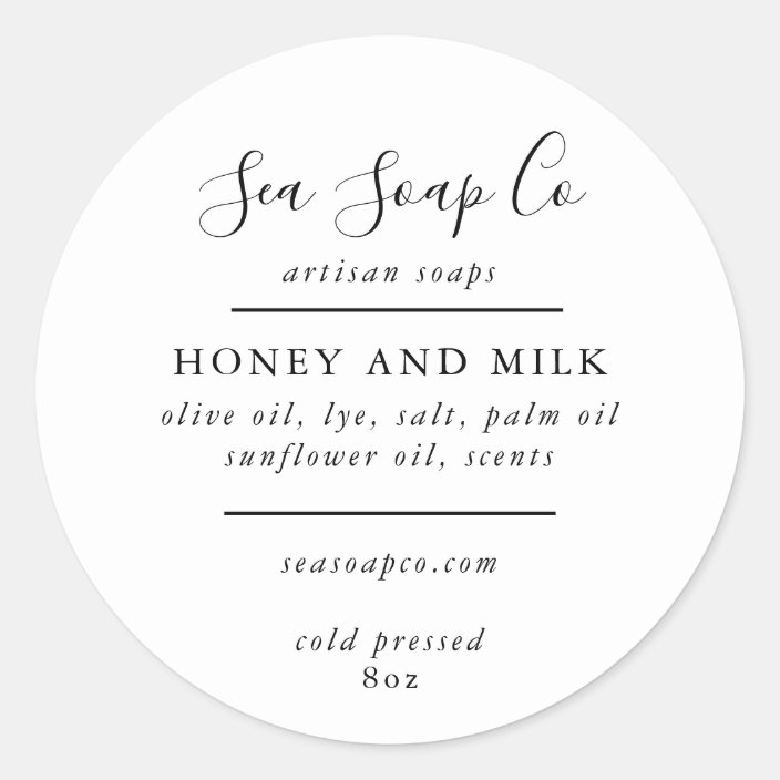 Customizeable Soap Stickers | Zazzle.com