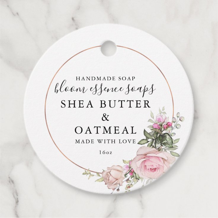 Customizeable Soap Tags | Zazzle