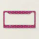 Customized and Personalized Heart Symbol on License Plate Frame | Zazzle
