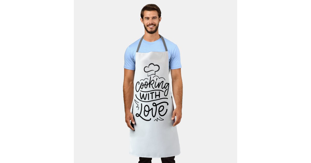 Customized Aprons with Playful Kitchen Quotes | Zazzle