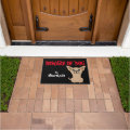 Customized Beware Of Dog mat Chiweenie Chihuahua | Zazzle