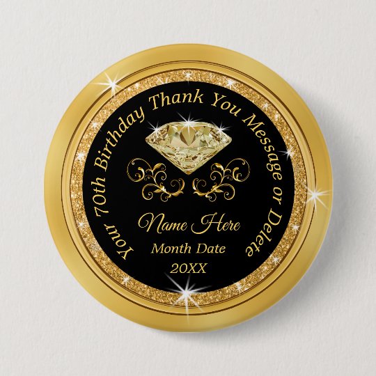 Customized Birthday Pins for Her Birthday ANY Year | Zazzle.com