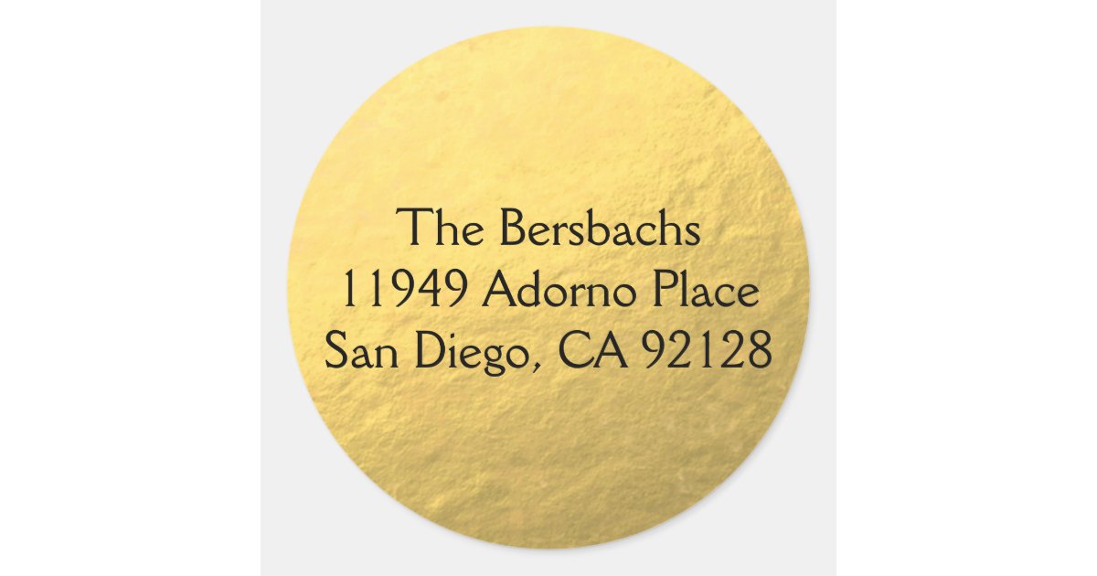 Customized Classic Round Sticker | Zazzle