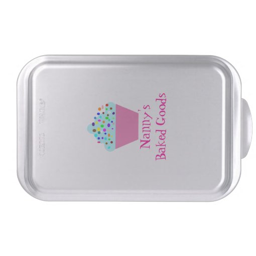 Customized Cupcake Graphic Cake Pans | Zazzle