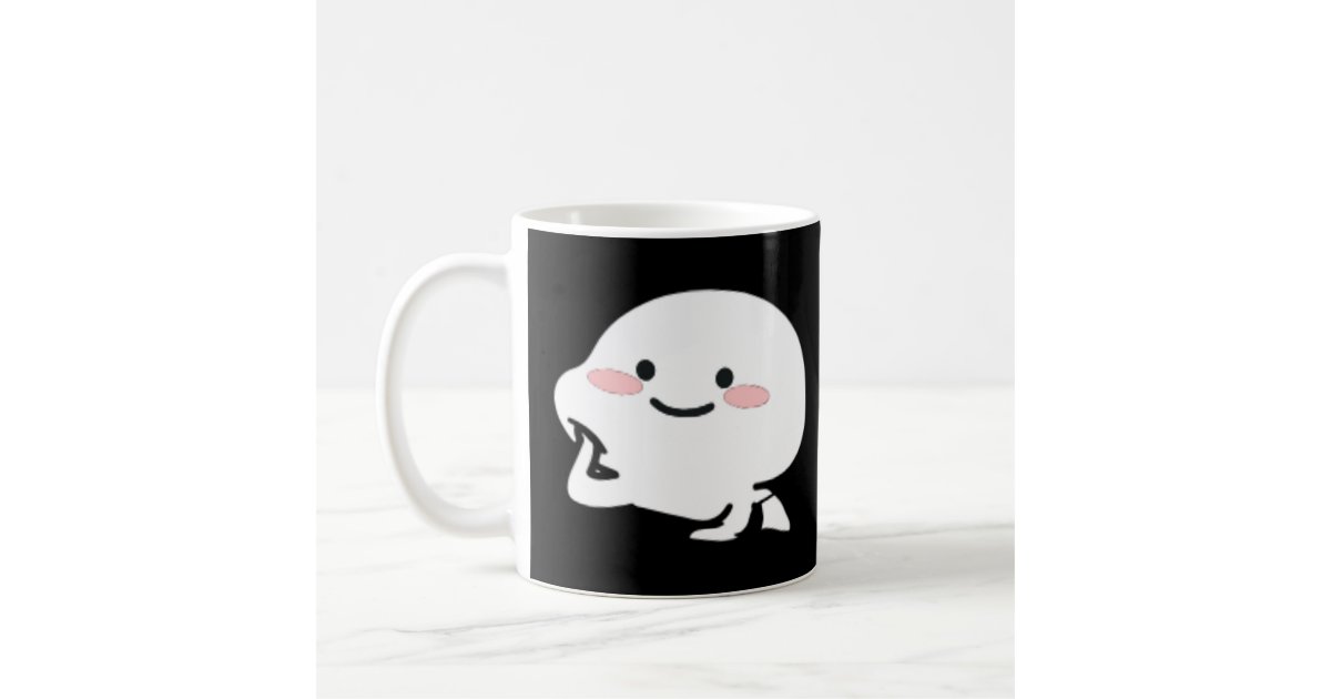 Customized Cute Illustration of Quby Sticker Coffee Mug | Zazzle