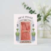 CUSTOMIZED FRONT HOUSE DOOR GREETING CARD | Zazzle