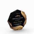 Customized Gold Corporate Employee Recognition Acrylic Award | Zazzle