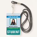 Customized Name and Photo | Student ID Card Badge | Zazzle