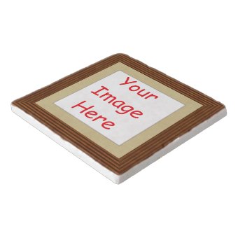 Customized personalized printed frame picture - trivet | Zazzle