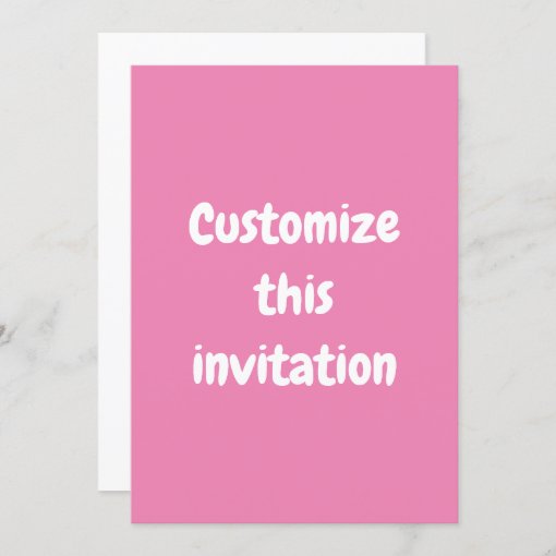 Customized Personalized Zazzle Invitations | Zazzle