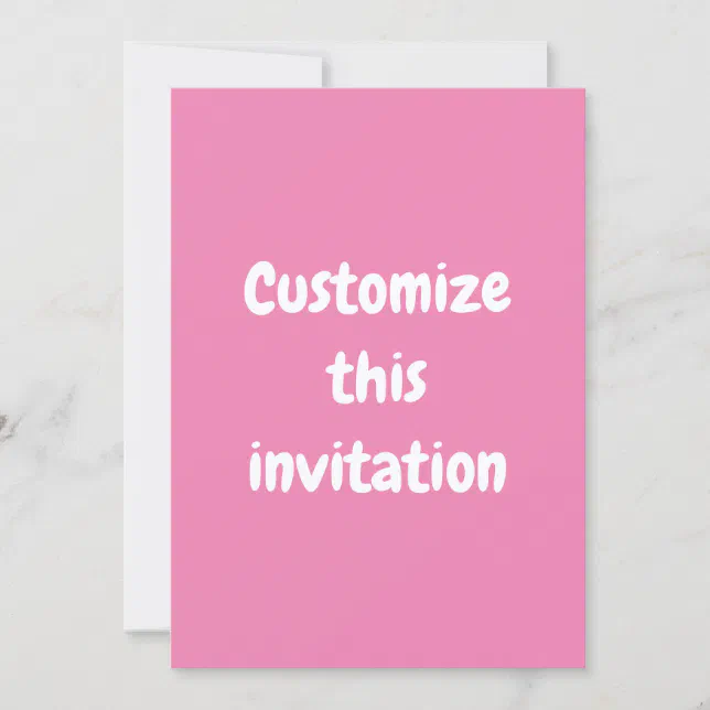 Customized Personalized Zazzle Invitations | Zazzle