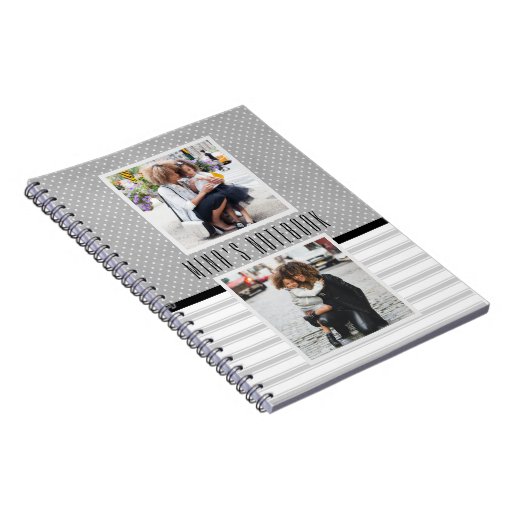 Customized Photo Template Journal/ Notebook | Zazzle
