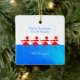 Customized Rowing Club Crew Christmas Ceramic Ornament | Zazzle