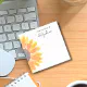 Customized Sunflower From The Desk Of Post-it Notes | Zazzle