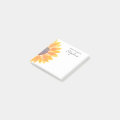 Customized Sunflower From The Desk Of Post-it Notes | Zazzle