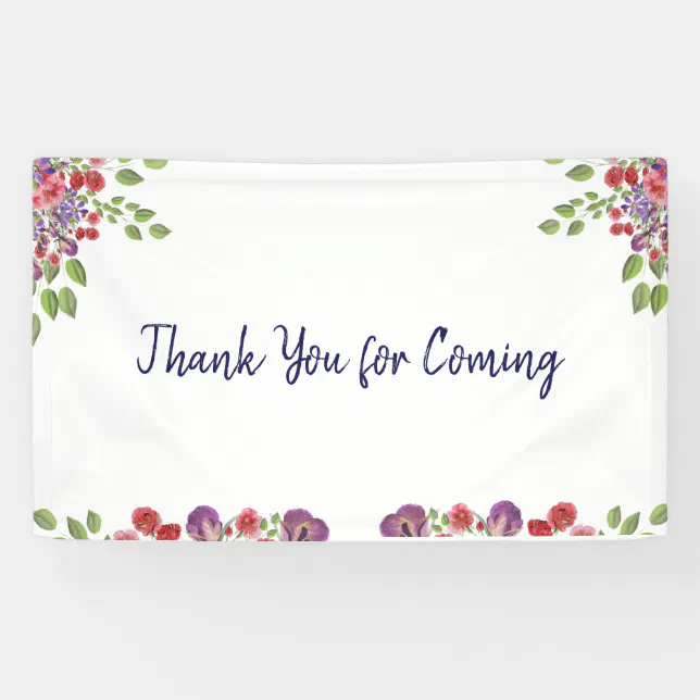 Customized Thank You Banner | Zazzle