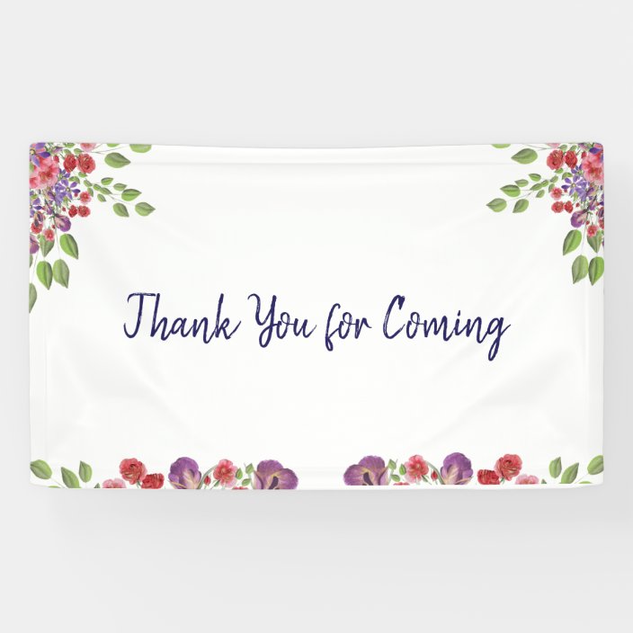 Customized Thank You Banner | Zazzle.com