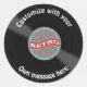 Customized Vinyl Record Classic Round Sticker | Zazzle