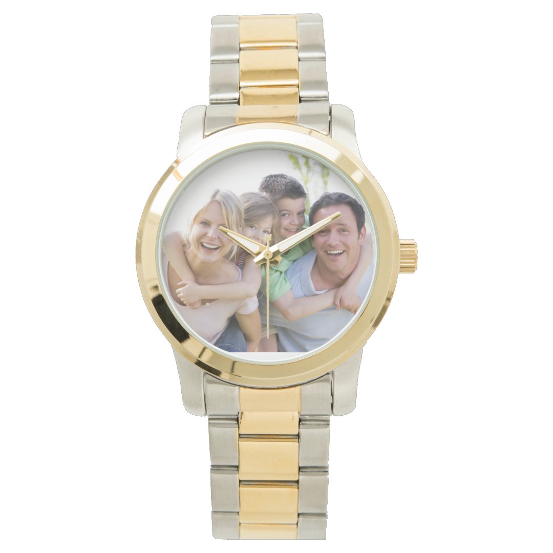 Customized Watch with any picture | Zazzle