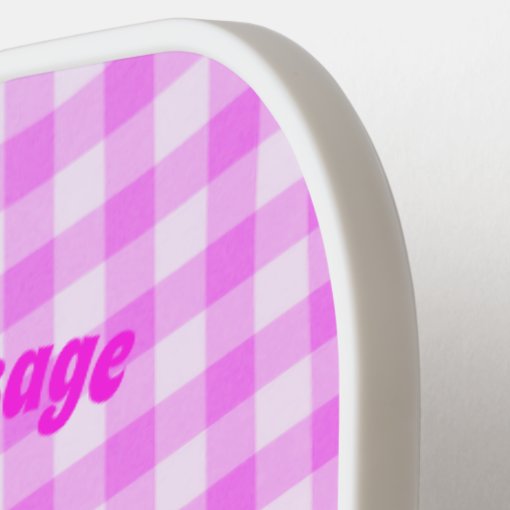 Customized Your Photo Message Barbie Pickleball Paddle | Zazzle