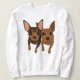 CustomMade Min Pin Sweatshirt | Zazzle