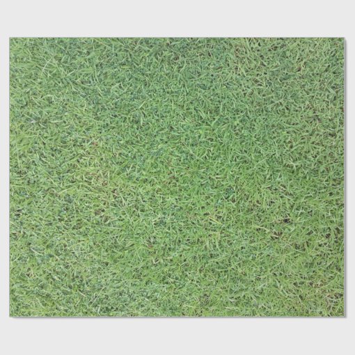 Cut Grass Lawn Wrapping Paper | Zazzle
