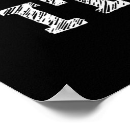 Cut It Out Scissors Poster | Zazzle