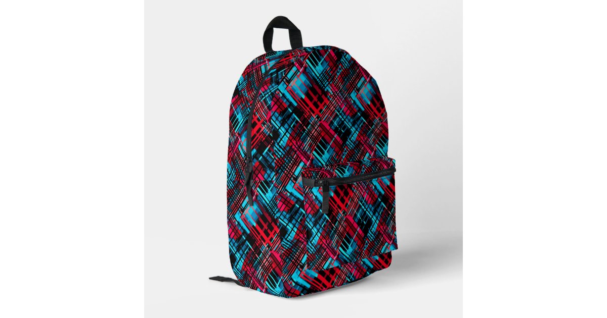 Cut & Sew Printed Backpack | Zazzle