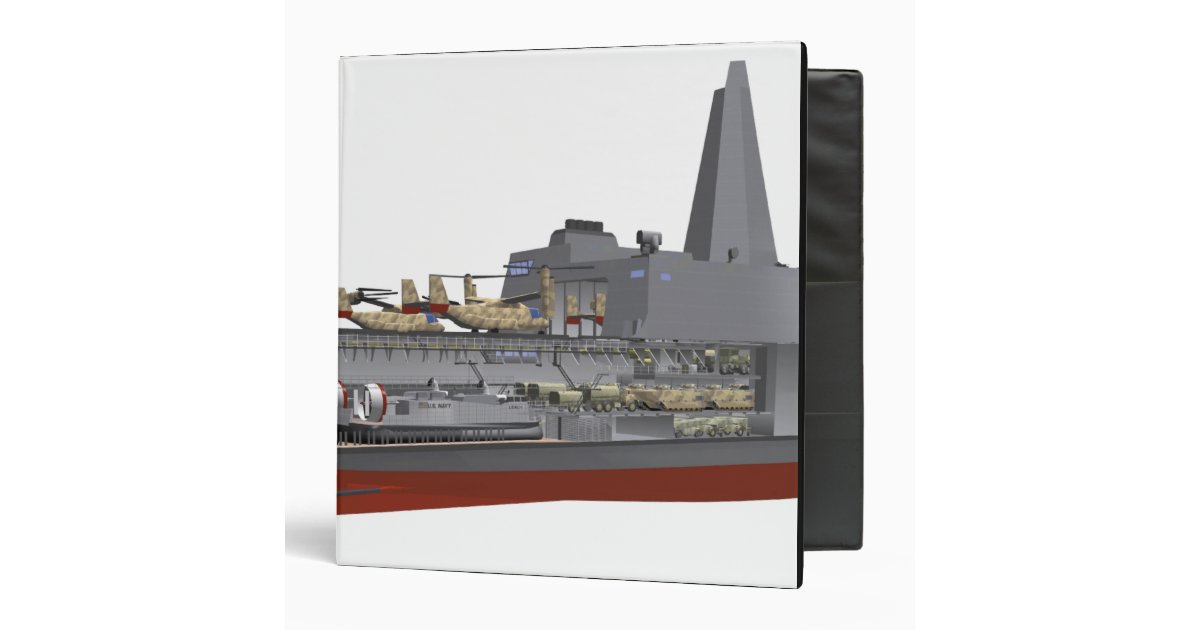 Cutaway illustration 3 ring binder | Zazzle