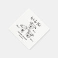 Cute 3 Dogs Pet We Do Too Wedding Napkins | Zazzle