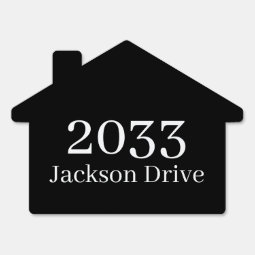 cute add address word art sign | Zazzle