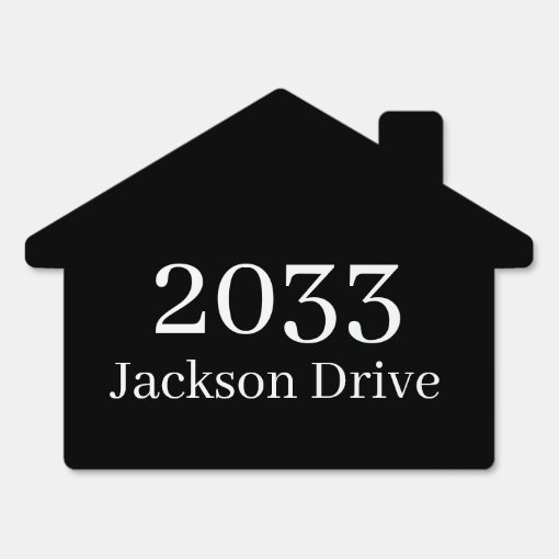 cute add address word art sign | Zazzle