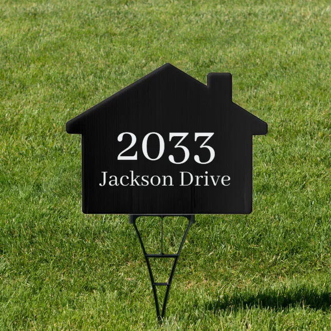 cute add address word art sign | Zazzle