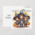 Cute Adorable Happy Halloween For Kids Card | Zazzle