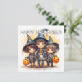 Cute Adorable Happy Halloween For Kids Card | Zazzle