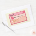 Cute aesthetic pastel pink sticker (error message) | Zazzle