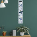 Cute Airplanes Growth Chart Keep at 8x44! | Zazzle